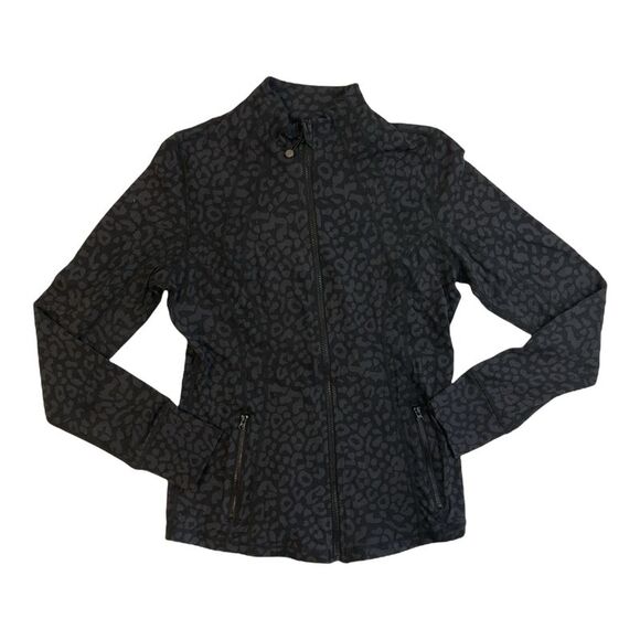 Member's Mark | Jackets & Coats | Leopard Members Mark Womens Zip Up ...